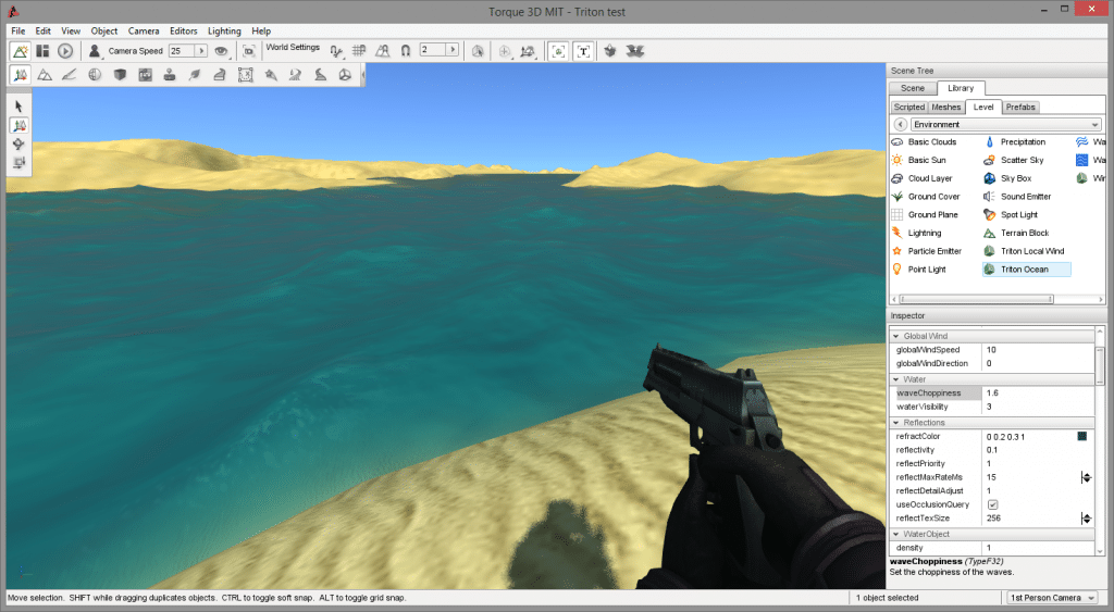 Torque 3D / Triton Ocean Integration Updated - Sundog Software